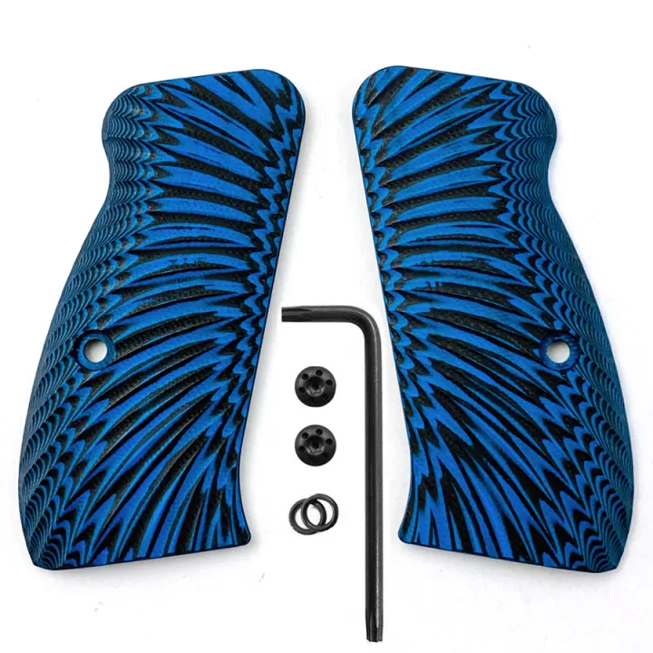 ♠⊕ Custom G10 CZ75 Grips for CZ 75-85 Compact CZ P 01 P100 C100 T100 ...