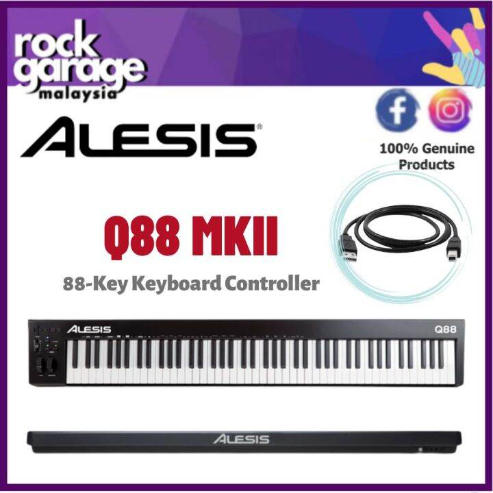 Alesis Q88 MKII 88-Key Keyboard Controller (Q-88/Q 88) | Lazada