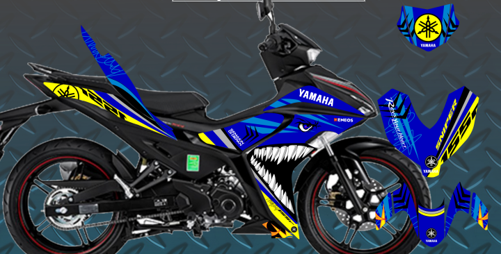 Sniper 155 Decals Laminated | Lazada PH