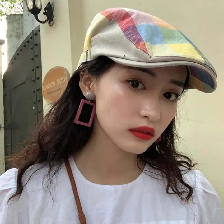 The snail climb a leisure contracted cowl duckbill cap han edition ...