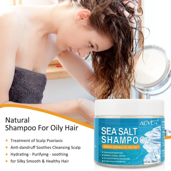 【QpH0jCQ3】sell like hot cakes Sea Salt Shampoo Anti Dandruff Hair ...