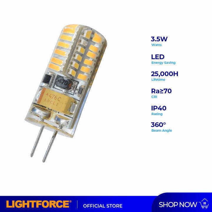 Lightforce LEDForce G4 Led Bulb 3.5W 12V | Lazada PH