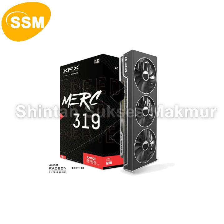 XFX Speedster MERC 319 Radeon RX 7800 XT BLACK Edition | Lazada Indonesia