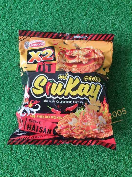 1 pack Siu Kay Seafood & Spicy Flavor Vietnamese Instant Noodles 128g ...