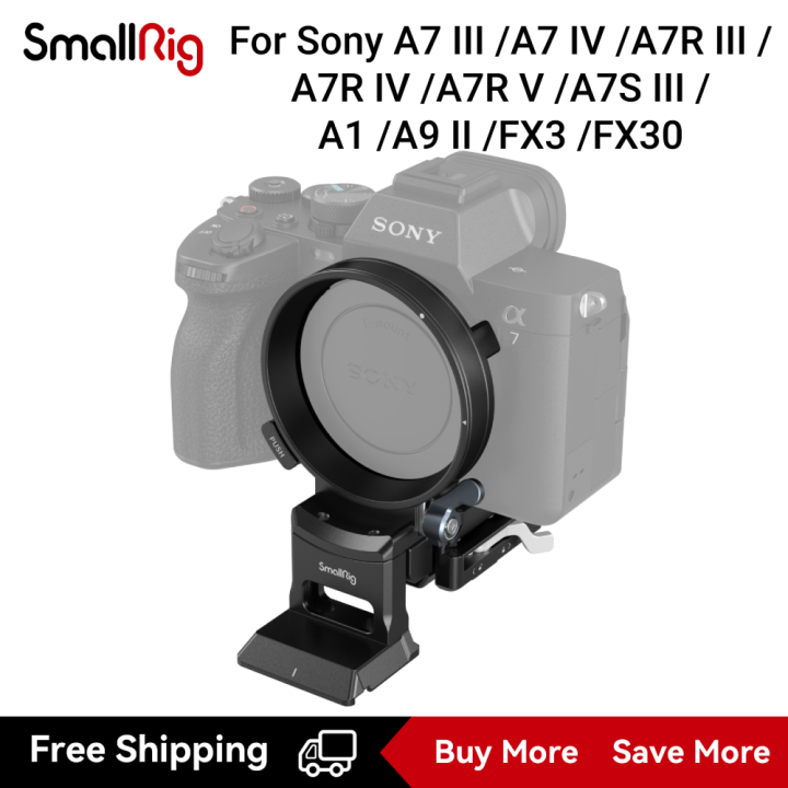 SmallRig Rotatable Horizontal-to-Vertical Mount Plate Kit for Sony A7 III / A7 IV / A7R III ...