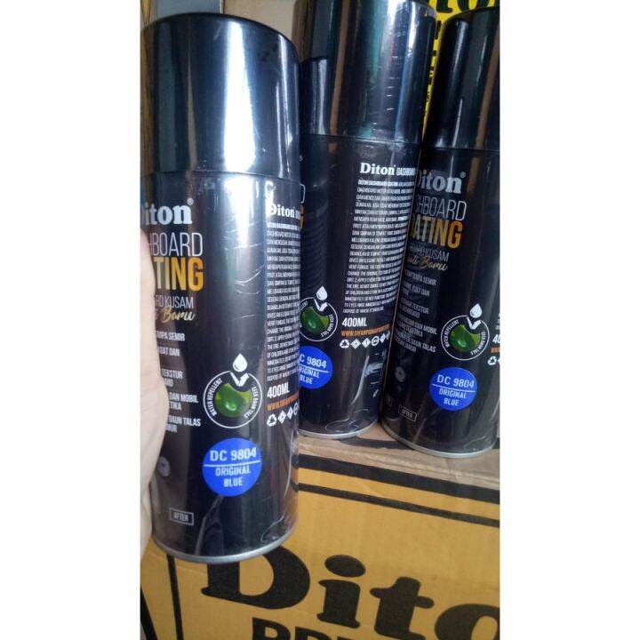 diton premium dashboard coating original blue 9804 dasbor coating biru dc 9804 400ml 400cc ...