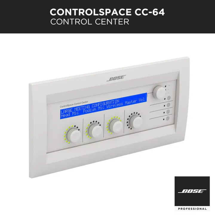 Bose Professional CONTROLSPACE CC-64 CONTROL CENTER | Lazada PH
