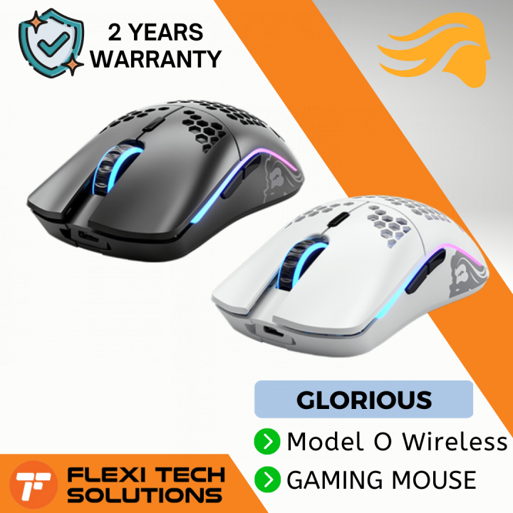 Flexi Tech GLORIOUS Model O Wireless Ambidextrous Gaming mouse with lag ...