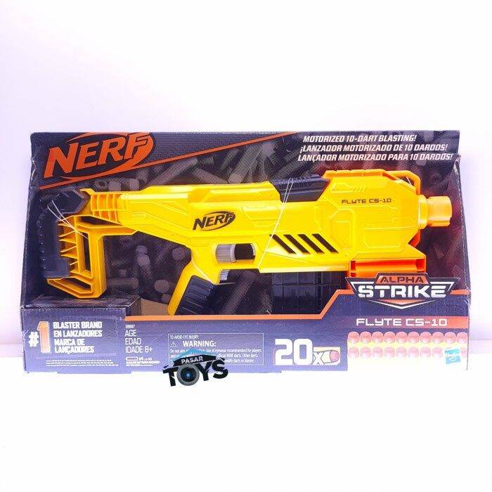 Nerf Alpha Strike Flyte CS-10 Motorized Blaster | Lazada Indonesia