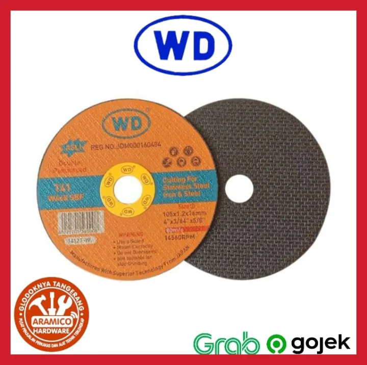 Mata Gerinda Potong WD 4"/ Mata Cutting Wheel 4 inchi | Lazada Indonesia