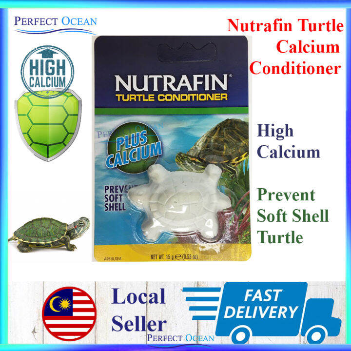 Nutrafin Turtle Calcium Conditioner Aquarium 15g Tortoise Terrapin Kura ...