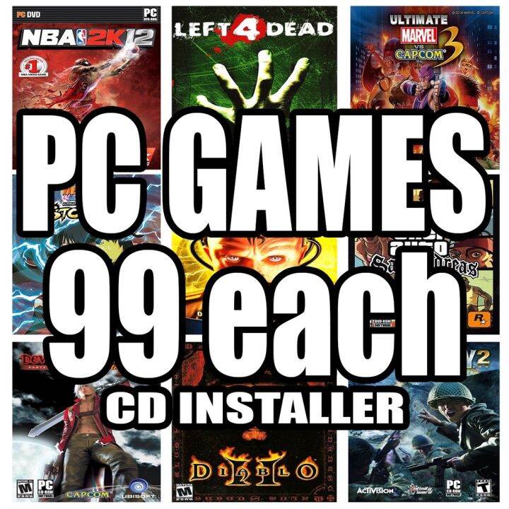 L PC GAMES / Best PC Games / Top PC Games / Installer For PC | Lazada PH