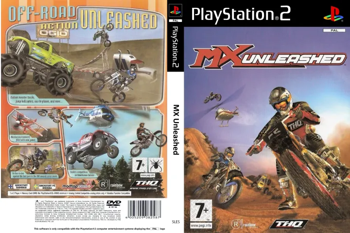PS2 MX Unleashed (DVD Game) | Lazada