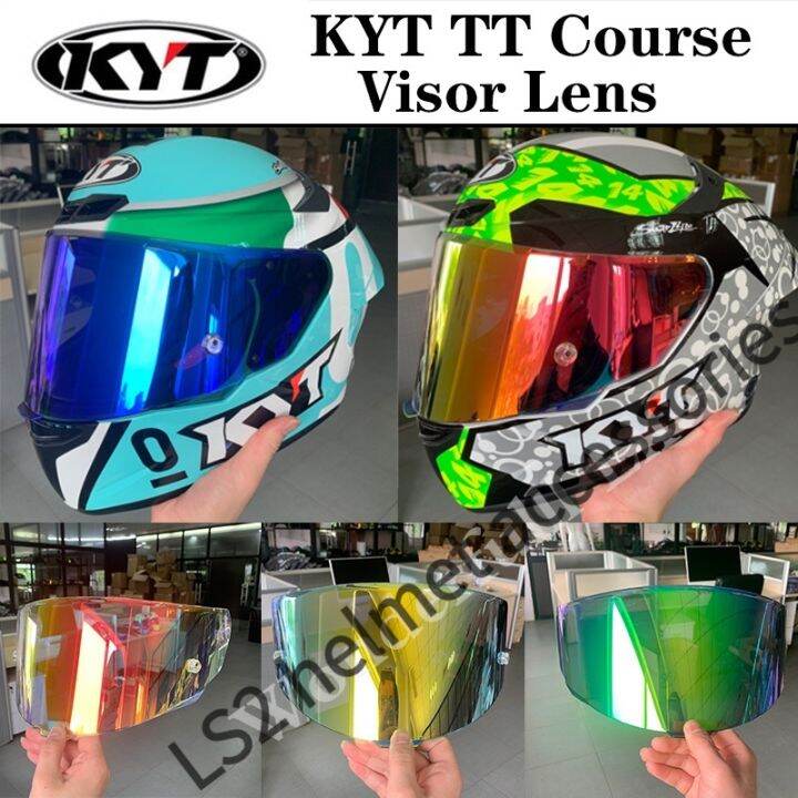 KYT TT Course Visor Lens Revo Lens FIt for KYT TT Course KYT Helmet ...