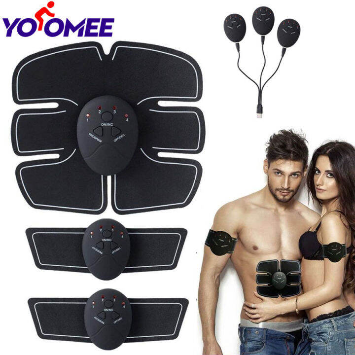 Yoomee EMS Trainer Wireless Muscle ABS Stimulator Smart Fitness ...