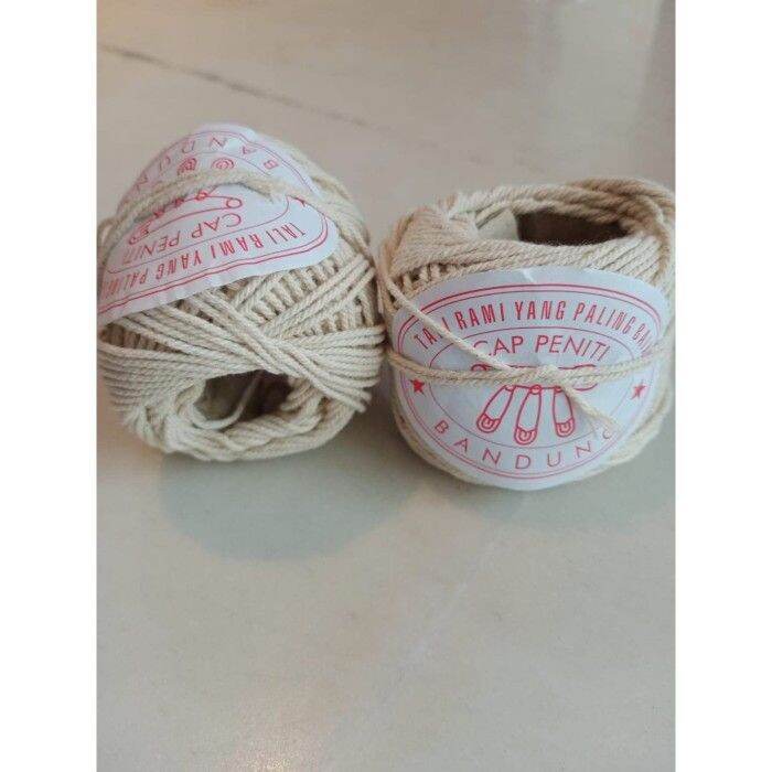 Tali Rami/ Benang kasur 12m Putih | Lazada Indonesia