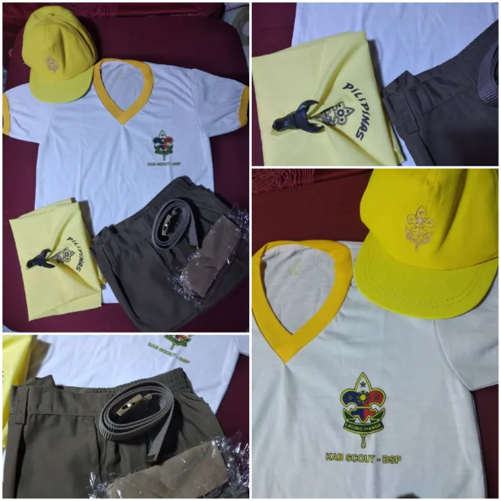 Kab Scout Uniform (set) for school uniform ranges from size small up to ...