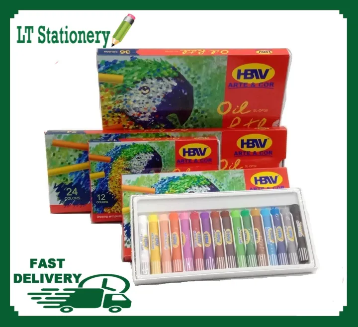 HBW Oil Pastel Color Drawing and Painting touch | Lazada PH