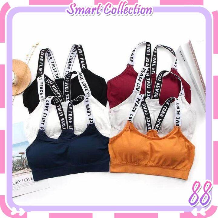 SC sport X bra fashion wanita bra yoga bra fashion BH TANPA KAWAT BAJU ...