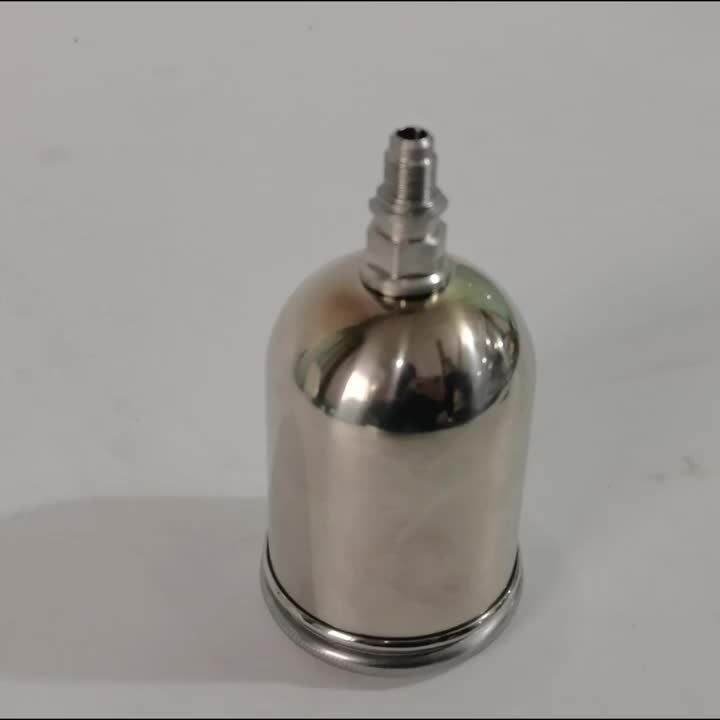 เหมาะสำหรับ SATA Airbrush อลูมิเนียมปืนหม้อ125มิลลิลิตรปืนสีหม้อ3000 ...