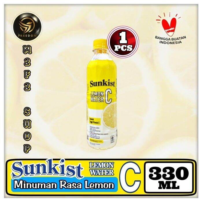 SUNKIST Lemon Water C Isotonik Botol Pet - 330 ml (Kemasan Satuan ...