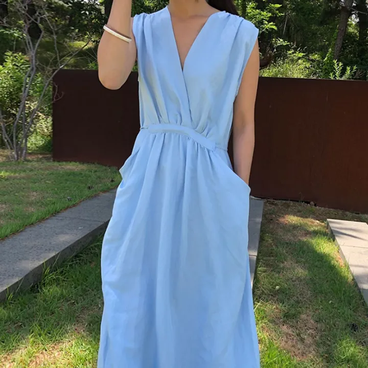 Korean Chic Maxi Dress | Lazada PH