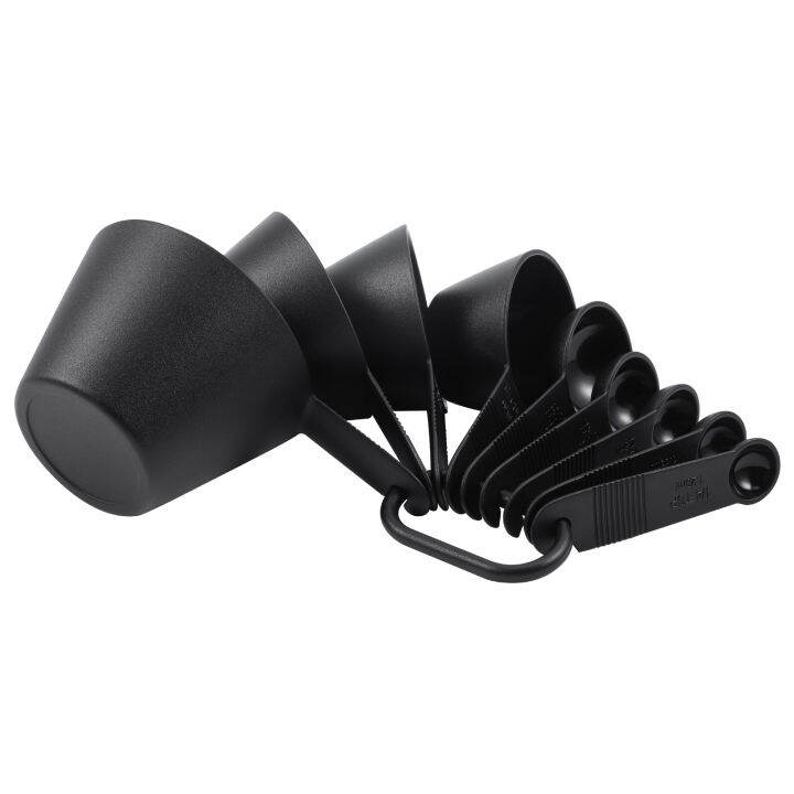 Elenxs 9 Pcs/set Baking Measuring Spoon Kitchen Bakery Flour Milk ...