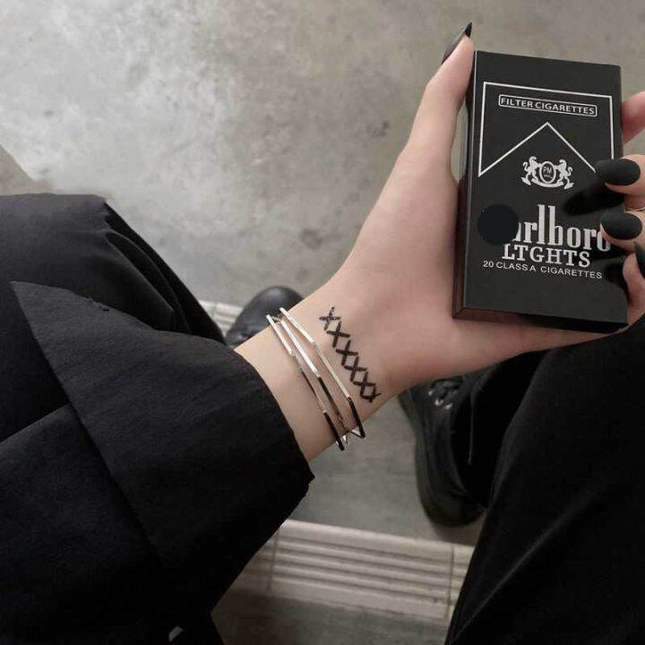 Ins Pink Marlboro 20pcs Cigarett Case Male Cute Portable Aluminum ...