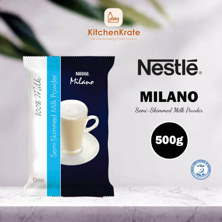 NESTLE Milano Semi Skimmed Milk Powder 500g | Lazada