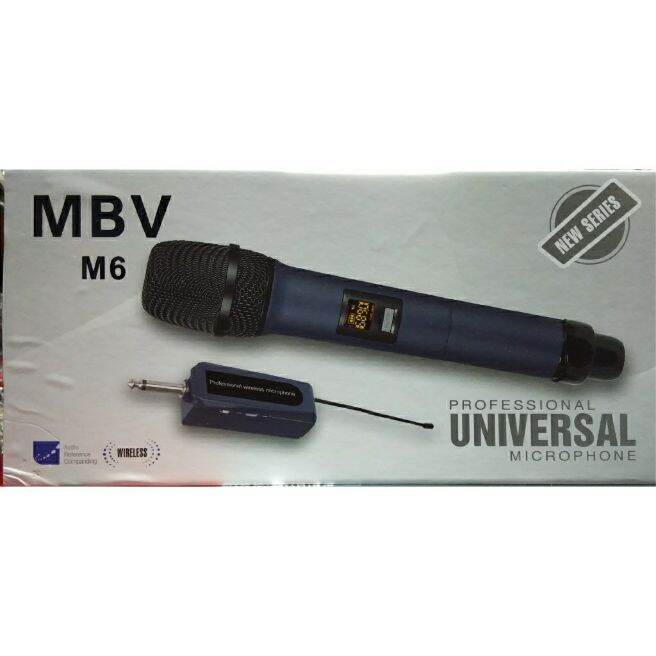 ไมโครโฟนไร้สายMBV M6 | Lazada.co.th