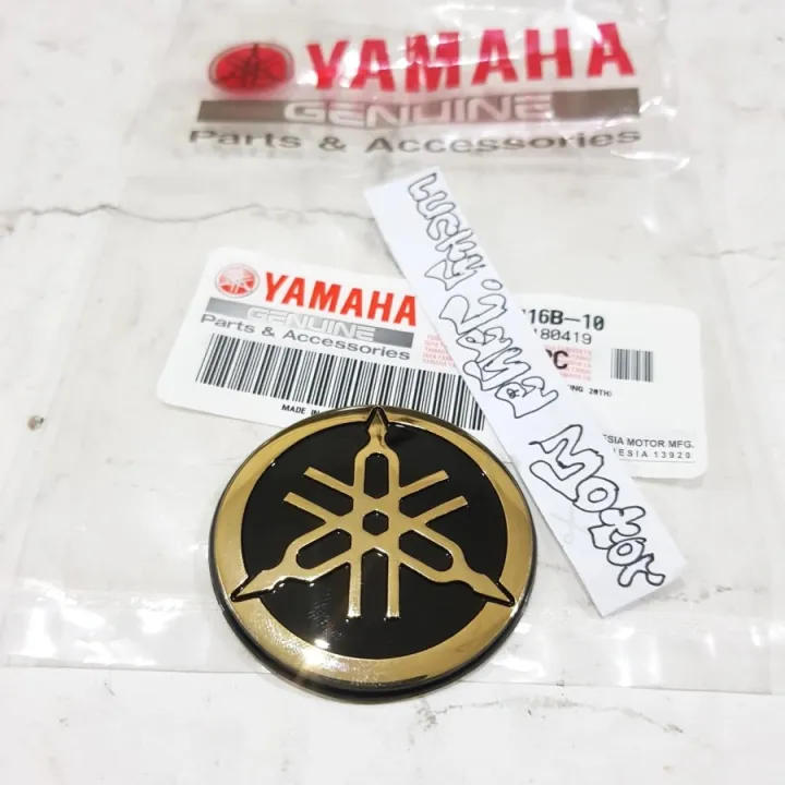 Emblem sticker tangki 20th Edisi Gold Rx king Rxking Original Yamaha ...