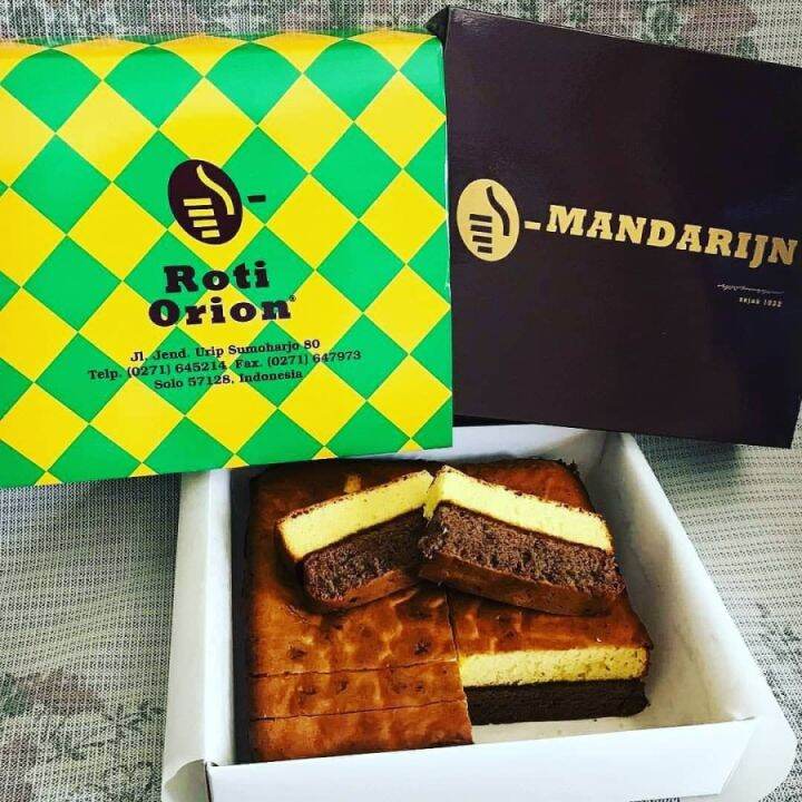 ROTI MANDARIJN ORION (Medium 18 Potong) Oleh - Oleh Khas Solo | Lazada ...