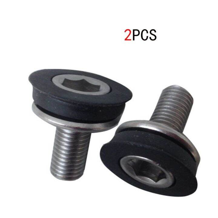 Steel Mountain Bike Bottom Bracket Axle Screw 2PCS M8 Hex Bolts with ...