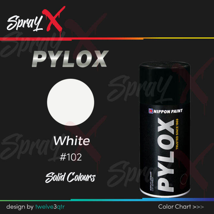 PYLOX SOLID WHITE 102 300ML / PUTIH STANDAR - PILOX | Lazada Indonesia