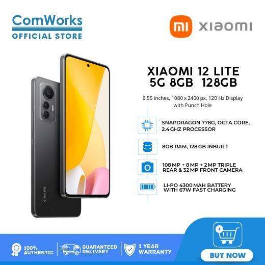 ComWorks Official Store Xiaomi 12 Lite 5G 8GB / 128GB 6.55 inches ...