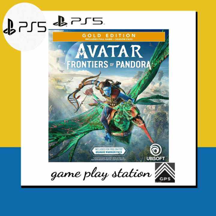 ps5 avatar frontiers of pandora ( english zone 3 ) limited edition / gold edition / collectors ...