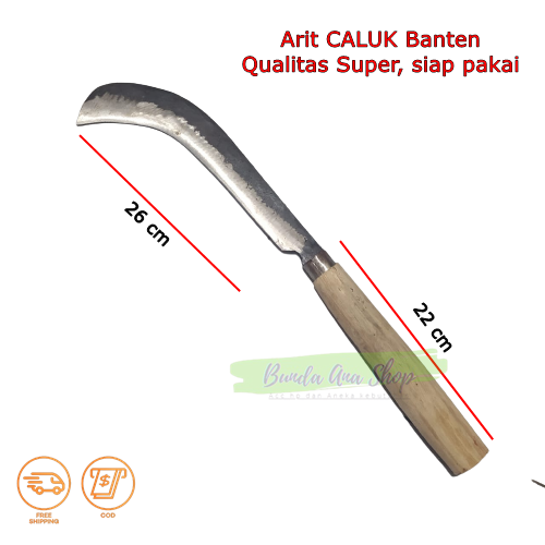 Sabit Rumput super Arit Berkebun 25 cm / Arit px / Arit bendo jawa ...
