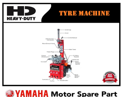 (READY STOCK) AUTOMATIC TYRE CHANGER (Combo Offer) Mesin Pengganti ...