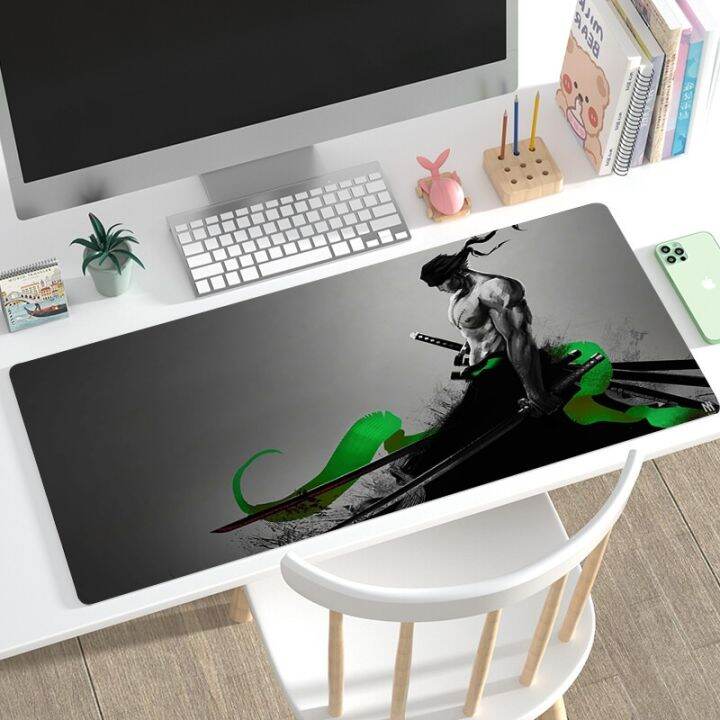 One Piece Zoro Roronoa Locking Edge Mouse Pad Game Gaming Mousepad XL ...