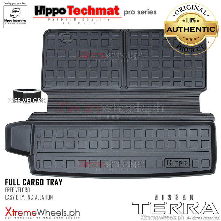 Nissan Terra 2019 - 2024 Hippo Pro Serries Thailand Made Bendable Full Cargo / Trunk Tray Only ...