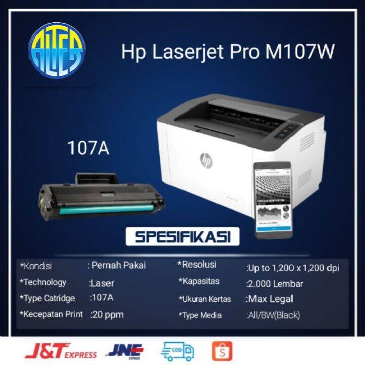 Printer Hp LaserJet Pro M107W | Lazada Indonesia