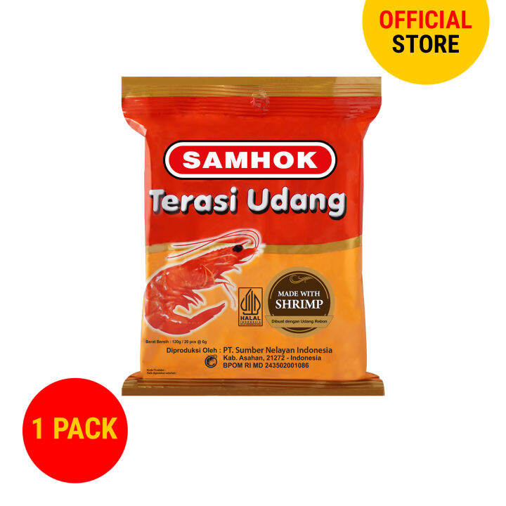 TERASI UDANG REBON SAMHOK SACHET/RENCENG/PCS (1 PACK) | Lazada Indonesia