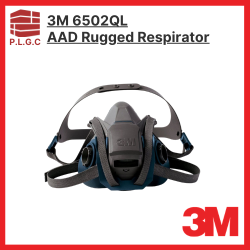 3M 6502QL AAD Rugged Respirator Half Halfpiece | Lazada