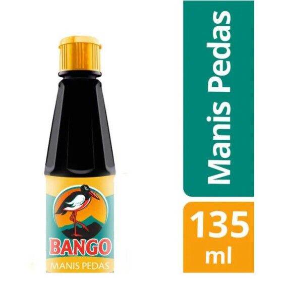 ♩Kecap Bango Manis Pedas Rawit Bottle 135ml Spicy Sweet Soy Sauce♦ ...