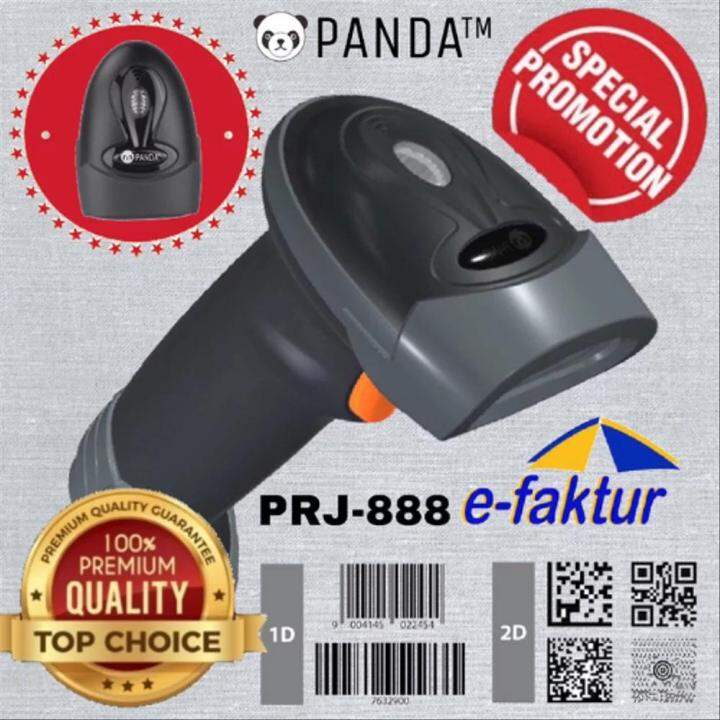 Handheld 2D Panda PRJ-830 Imager Area Barcode Scanner QR Code USB ...