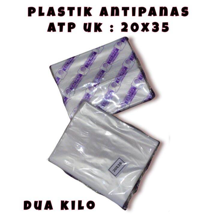 Plastik antipanas ukuran 20x35 cm (2kg) [PAKET 5 PACK] / plastik kuah ...