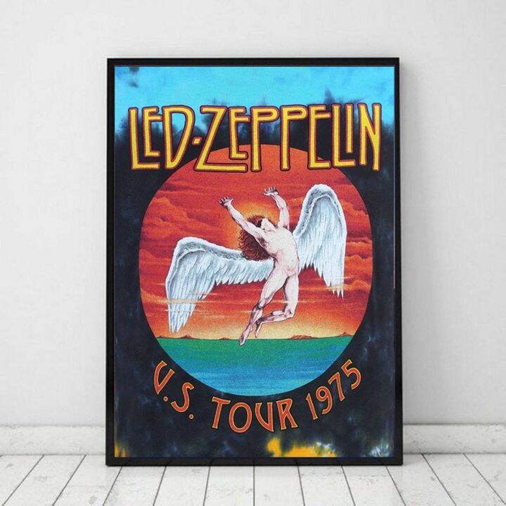 led zeppelin retro band A3 size wall poster | Lazada PH