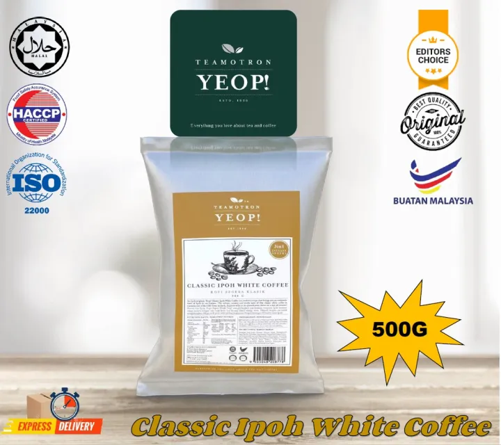 YEOP! Premium Classic Ipoh Hainan White Coffee (Instant White Coffee ...