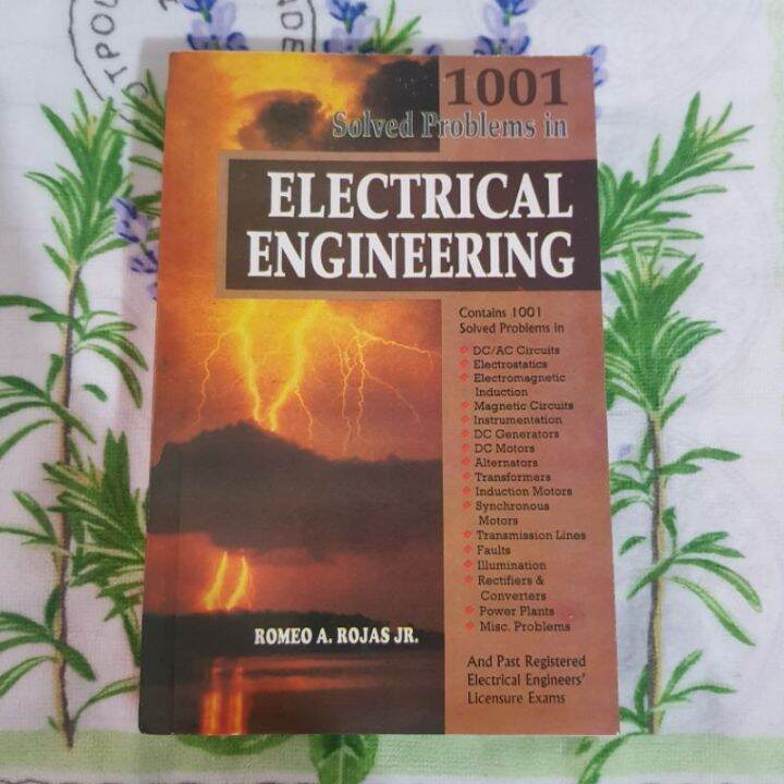 1001 Solved Problem in Electrical Engineering By Rojas | Lazada PH 1001 Solved Problem in Electrical Engineering By Rojas | Lazada PH