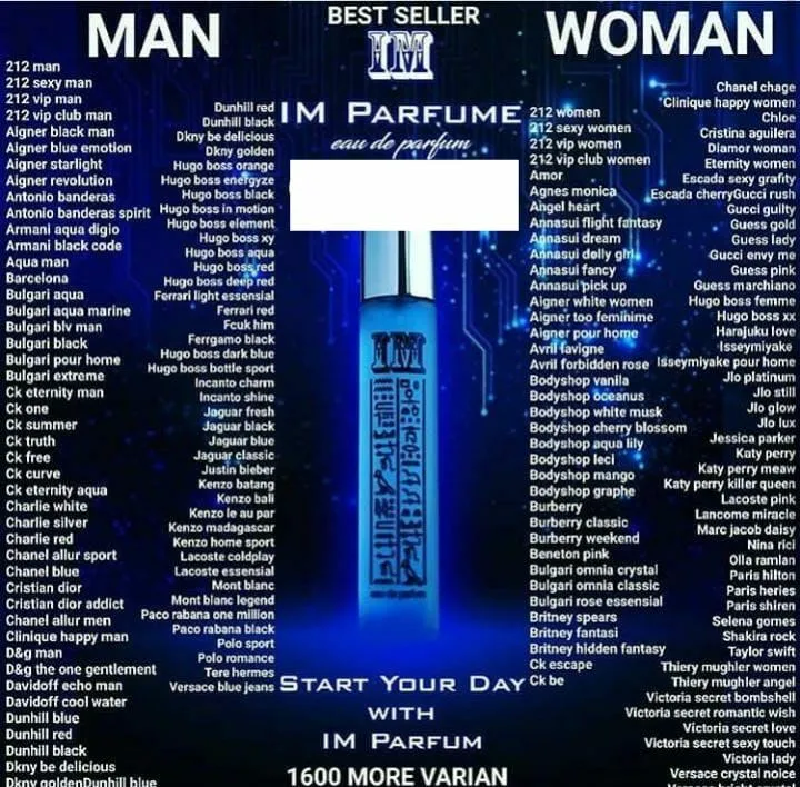 IM parfum 100% original ,bibit singapore, tidak nyengat, bisa di pakai ...